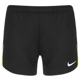 Nike Sportshorts 'Academy Pro' Damen Gr&ouml;&szlig;e S limone / schwarz / wei&szlig;