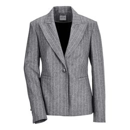 Madeleine Mode Madeleine Blazer Damen Gr&ouml;&szlig;e 48 silbergrau / hellgrau