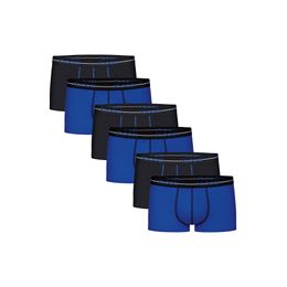 Sloggi Boxershorts Herren Gr&ouml;&szlig;e S blau / schwarz