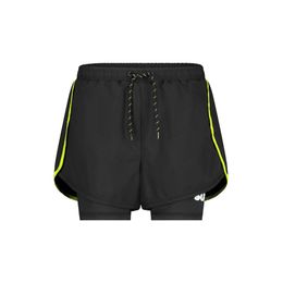 Superrebel Gear Sporthose 'Iingrid' Damen Gr&ouml;&szlig;e XXL neongelb / schwarz