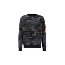 Alpha Industries Sweatshirt 'X-Fit Camo' Herren Gr&ouml;&szlig;e XS schwarz