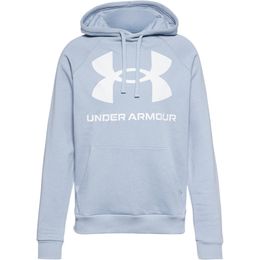 Under Armour Sportsweatshirt 'Rival' Herren Gr&ouml;&szlig;e XXL hellblau / wei&szlig;