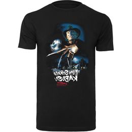F4NT4STIC T-Shirt 'Nightmare On Elm Street Turkish Movie Poster' Herren Gr&ouml;&szlig;e 5XL blau / braun / schwarz / wei&szlig;