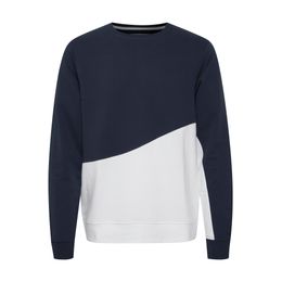 Blend Sweatshirt Herren Gr&ouml;&szlig;e S blau / wei&szlig;