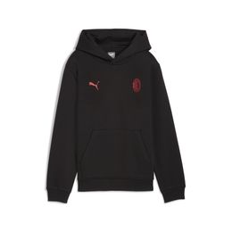 Puma Sportsweatshirt 'AC Milan FtblEssentials' Jungen Gr&ouml;&szlig;e 140 rot / schwarz