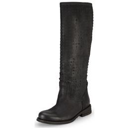 felmini Stiefel Damen Gr&ouml;&szlig;e 40 schwarz Winterschuhe