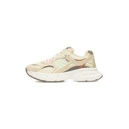 Posh By Poelman Sneaker M&auml;dchen Gr&ouml;&szlig;e 36 beige / oliv / wei&szlig;