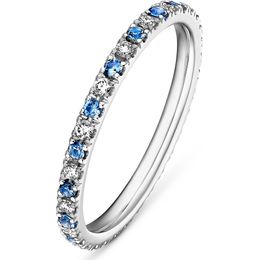GUIA Ring Damen Gr&ouml;&szlig;e 52 azur / silber