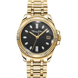 Thomas Sabo Uhr Damen Gr&ouml;&szlig;e One Size gold / schwarz