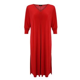 Aniston Kleid Damen Gr&ouml;&szlig;e 60 rot Winterkleid