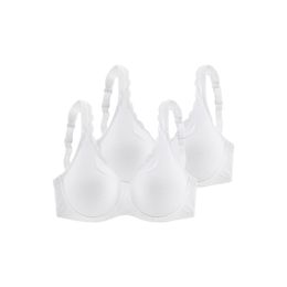 Petite Fleur BH Damen Gr&ouml;&szlig;e 100 wei&szlig;