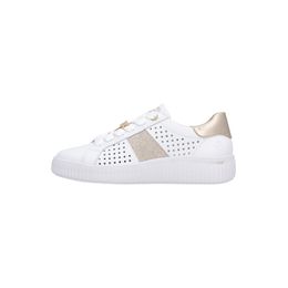 Remonte Sneaker low ' D3E04 ' Damen Gr&ouml;&szlig;e 44 gold / wei&szlig;