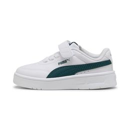 Puma Sneaker Jungen Gr&ouml;&szlig;e 21 petrol / wei&szlig;