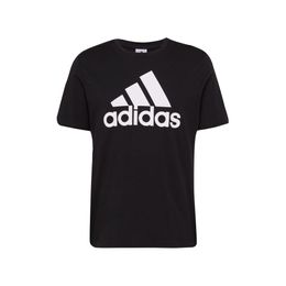 adidas Sportswear Funktionsshirt 'Essentials' Herren Gr&ouml;&szlig;e XS schwarz / wei&szlig;
