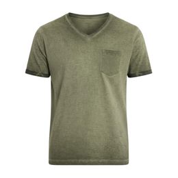 Ombre T-Shirt Herren Gr&ouml;&szlig;e XL oliv