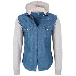 Rock Creek Jacke Herren Gr&ouml;&szlig;e L blau / grau