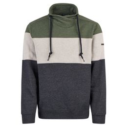 NAVIGAZIONE Sweatshirt Herren Gr&ouml;&szlig;e XXXL blau / grau / oliv