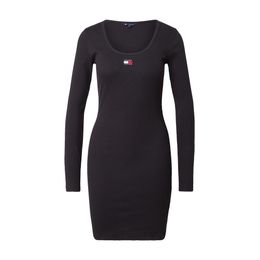 Tommy Jeans Kleid Damen Gr&ouml;&szlig;e 52 schwarz Winterkleid