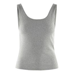 adidas Sportswear Sporttop 'Fast Dry' Damen Gr&ouml;&szlig;e XL graumeliert / schwarz
