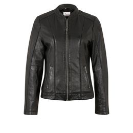 7eleven Lederjacke 'Gabi' Damen Gr&ouml;&szlig;e M schwarz