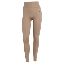 adidas Performance Sporthose 'Optime Essentials' Damen Gr&ouml;&szlig;e M/L brokat / schwarz