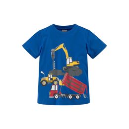 Kidsworld Shirt Jungen Gr&ouml;&szlig;e 128/134 blau / mischfarben