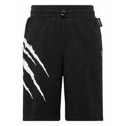 Plein Sport Sportshorts Herren Gr&ouml;&szlig;e S schwarz / wei&szlig;