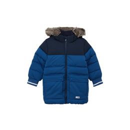 s.Oliver Winterjacke Jungen Gr&ouml;&szlig;e 116 blau / navy / wei&szlig;