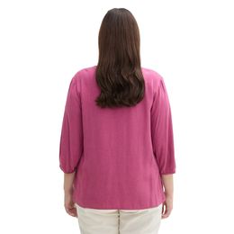 Tom Tailor Bluse Damen Gr&ouml;&szlig;e 6XL dunkelpink