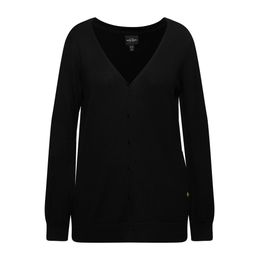 Ulla Popken Strickjacke Damen Gr&ouml;&szlig;e M/L schwarz