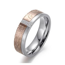 Firetti Ring Damen Gr&ouml;&szlig;e 64 rosegold / silber