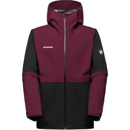 Mammut Outdoorjacke 'Linard Guide' Herren Gr&ouml;&szlig;e XL beere / schwarz