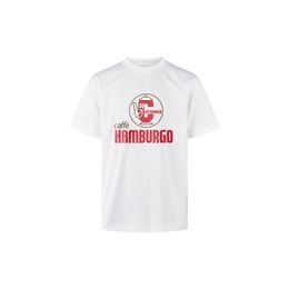 Cleptomanicx T-Shirt 'Hamburgo' Herren Gr&ouml;&szlig;e S wei&szlig;
