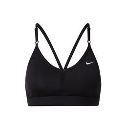 Nike Sport-BH 'Indy' Damen Gr&ouml;&szlig;e S schwarz / wei&szlig;