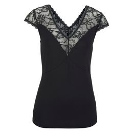 Melrose Top Damen Gr&ouml;&szlig;e XS/S schwarz