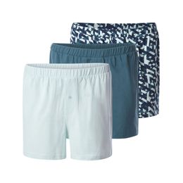 Babista 3er Pack Boxershorts ' Tuviento ' Herren Gr&ouml;&szlig;e L mint / dunkelgr&uuml;n