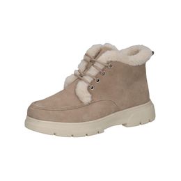 Caprice Stiefelette Damen Gr&ouml;&szlig;e 39 beige Winterschuhe