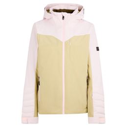 Ziener Outdoorjacke 'TOBINA-Z' Damen Gr&ouml;&szlig;e XXXL beige / creme / pink