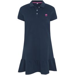 POLO SYLT Kleid Damen Gr&ouml;&szlig;e 42 dunkelblau / pink Winterkleid