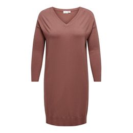 Only Carmakoma Strickkleid 'Ibi' Damen Gr&ouml;&szlig;e XXXL/4XL rot