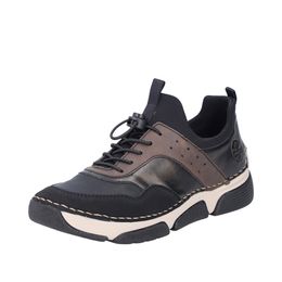 Rieker Sneaker Damen Gr&ouml;&szlig;e 38 dunkelbraun / anthrazit / schwarz