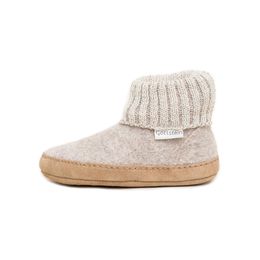 Gottstein Hausschuh 'Alpine Boot LE' Jungen Gr&ouml;&szlig;e 30 beige