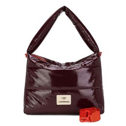 Les Visionnaires Schultertasche 'Unio Hobo' Damen Gr&ouml;&szlig;e One Size rot / bordeaux