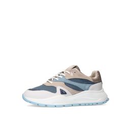 Manfield Sneaker Damen Gr&ouml;&szlig;e 38 beige / marine / opal / wei&szlig;