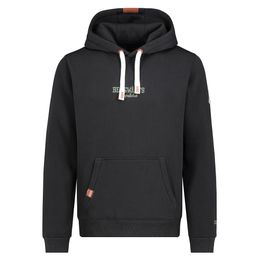 Sublevel Sweatshirt Herren Gr&ouml;&szlig;e XL anthrazit / hellgr&uuml;n