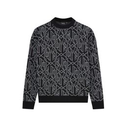 Dolly Noire Pullover Herren Gr&ouml;&szlig;e M stone / schwarz