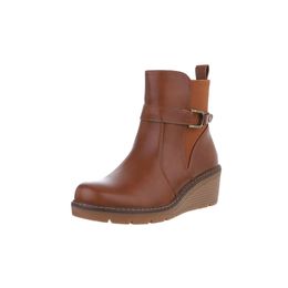 Ital-Design Stiefeletten Damen Gr&ouml;&szlig;e 40 camel Winterschuhe