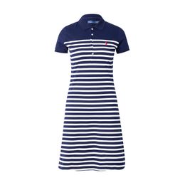 Polo Ralph Lauren Kleid Damen Gr&ouml;&szlig;e 42 navy / wei&szlig; Winterkleid