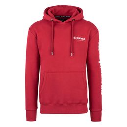 Spitzbub Sweatshirt Herren Gr&ouml;&szlig;e XL rot / wei&szlig;