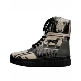 DOGO Schn&uuml;rstiefel 'Bad Boy' Damen Gr&ouml;&szlig;e 36 schwarz Winterschuhe